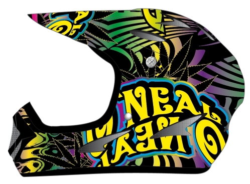 O´Neal Backflip Fidlock DH Evo Psychedelic Helmet | SPOKE